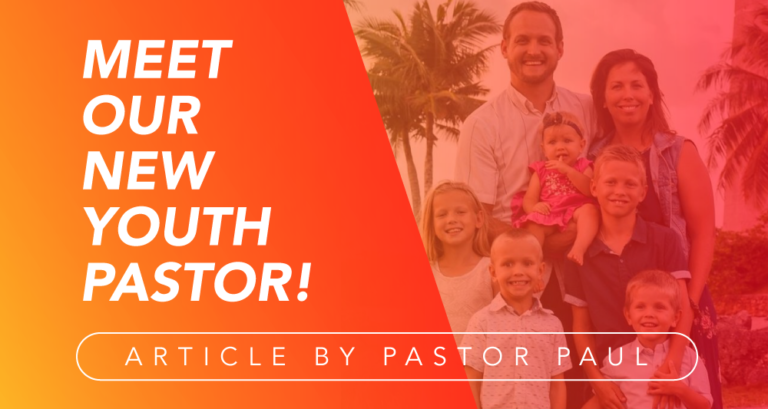 Meet Our New Youth Pastor!